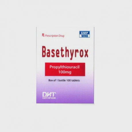 Viên nén Basethyrox 100mg điều trị tăng năng tuyến giáp để chuẩn bị ...