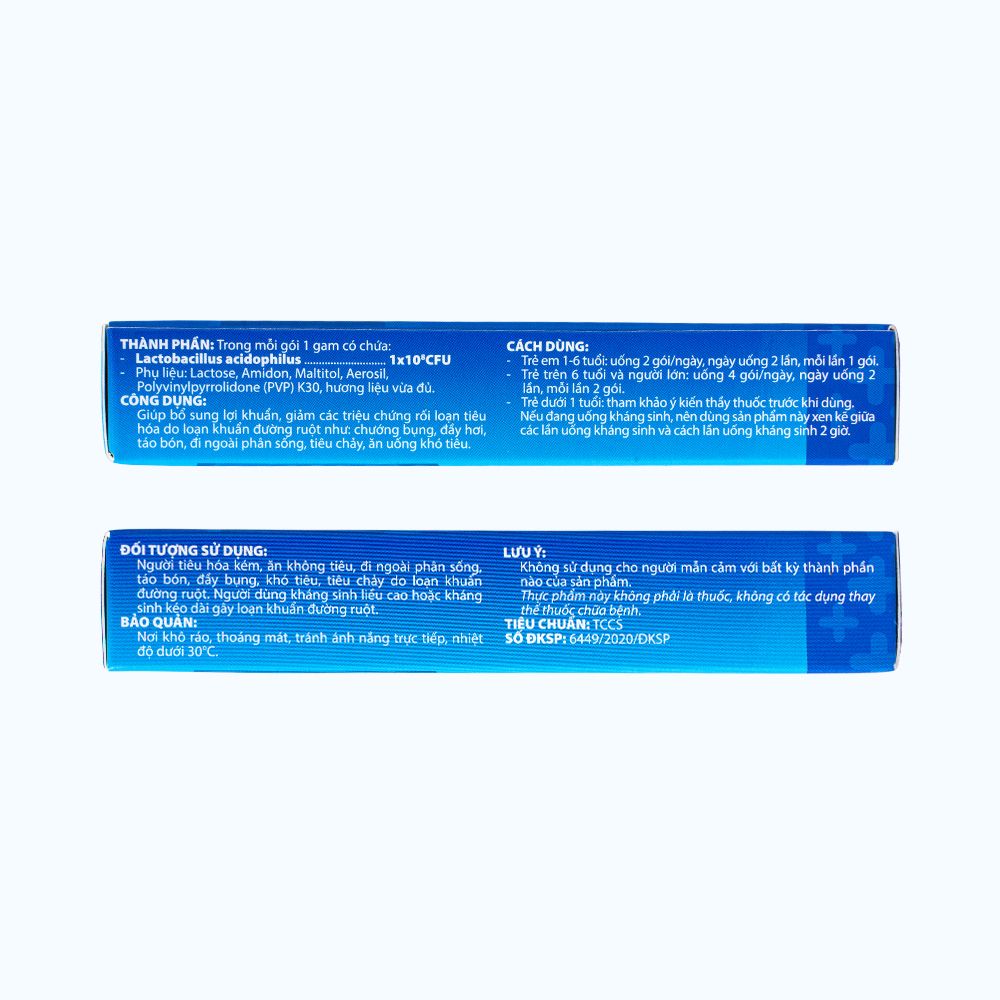 Bột Pro Antibio Plus hỗ trợ làm giảm các triệu chứng rối loạn tiêu hóa ...