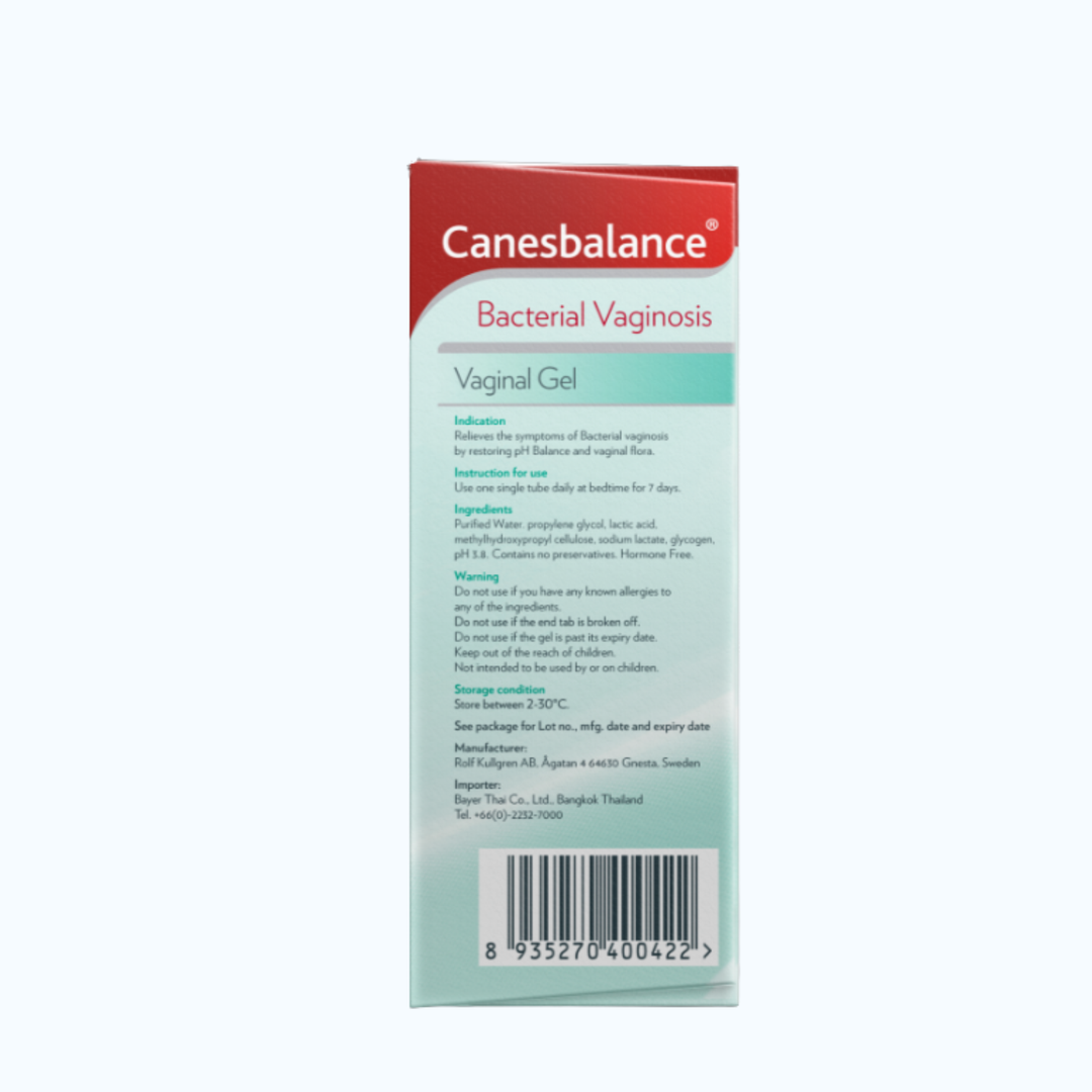Gel đặt âm đạo Canesbalance