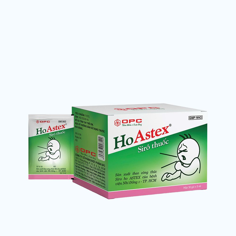 HoAstex-S 5ml (Hộp 30 Gói)
