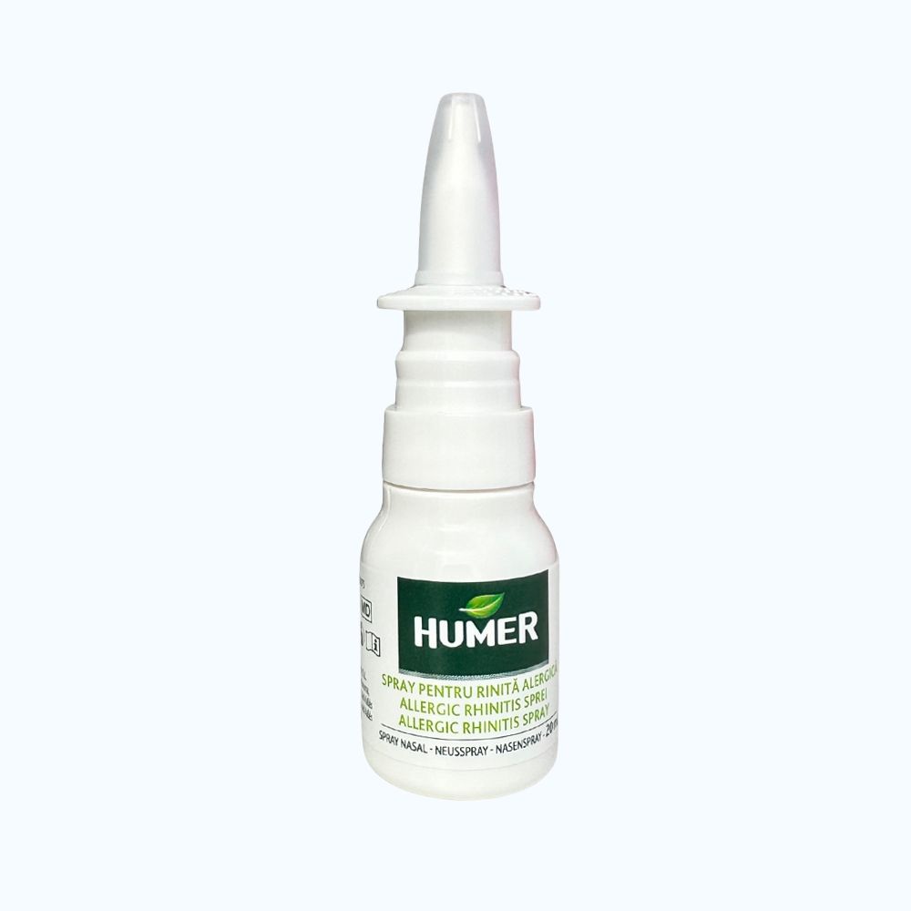 Dung dịch xịt mũi HUMER ALLERGIC RHINITIS hỗ trợ giảm viêm mũi dị ứng 20ml