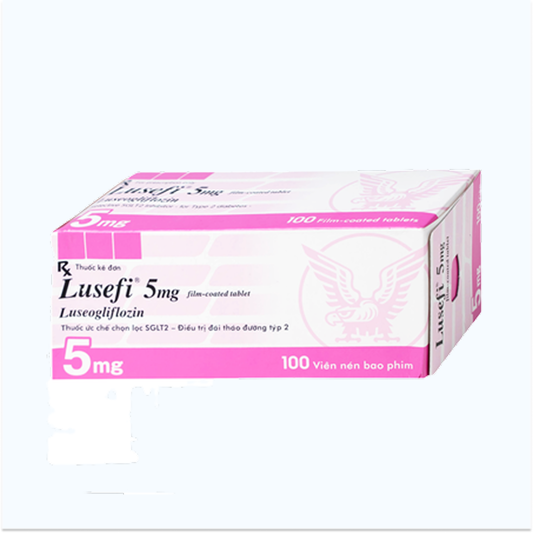 Lusefi luseogliflozin 5 mg Taisho (Hộp 100 viên)