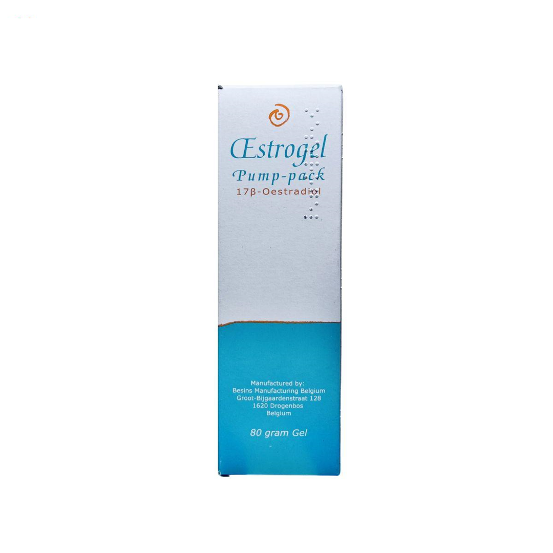 Thuốc dùng ngoài Oestrogel 0.06g điều trị thiếu estrogen (tuýp 80g)