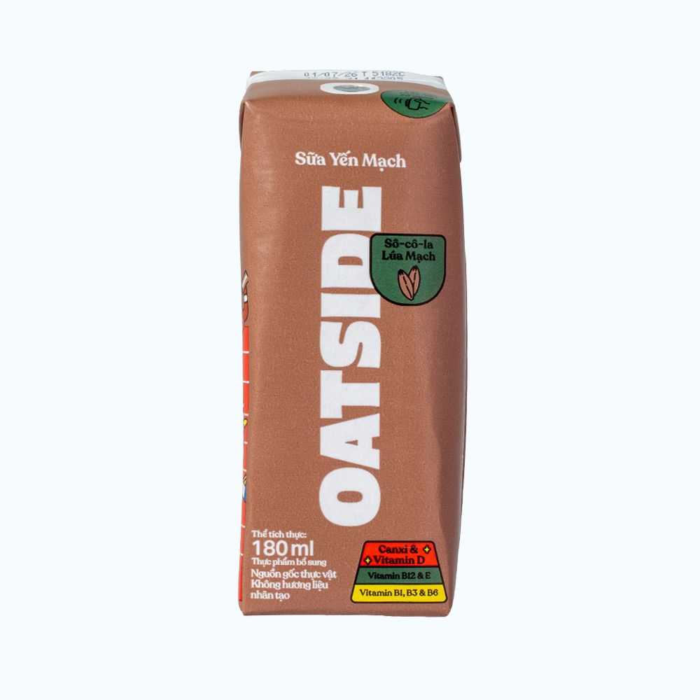 Sữa yến mạch vị socola Oatside (200ml)