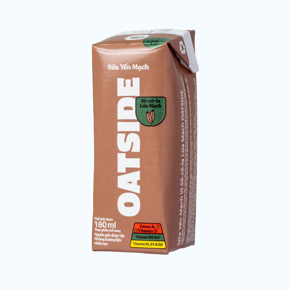 Sữa yến mạch vị socola Oatside (200ml)
