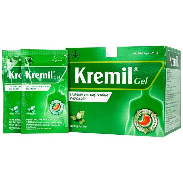 Kremil Gel United Pharma ( Hộp/ 20 Gói)