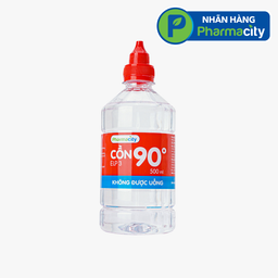 Cồn 90 Độ Pharmacity 500Ml New - Sát Khuẩn Hiệu Quả