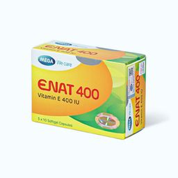 Enat 400: Vitamin E, chống oxy hóa, đẹp da (3Vix10V)