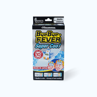 Miếng dán hạ sốt BYE BYE - FEVER Super Cool giúp làm mát lạnh nhanh ...