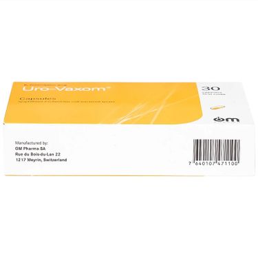 Uro-Vaxom 6mg OM Pharma (3 Vi x 10 Vien)