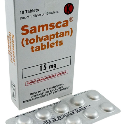 Thuốc Samsca 15mg điều trị giảm Natri máu (1 vỉ x 10 viên)