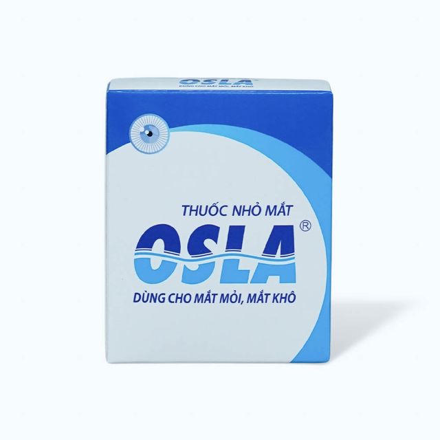 Tác dụng của thuốc nhỏ mắt Osla và những lưu ý khi sử dụng - Thư viện bệnh
