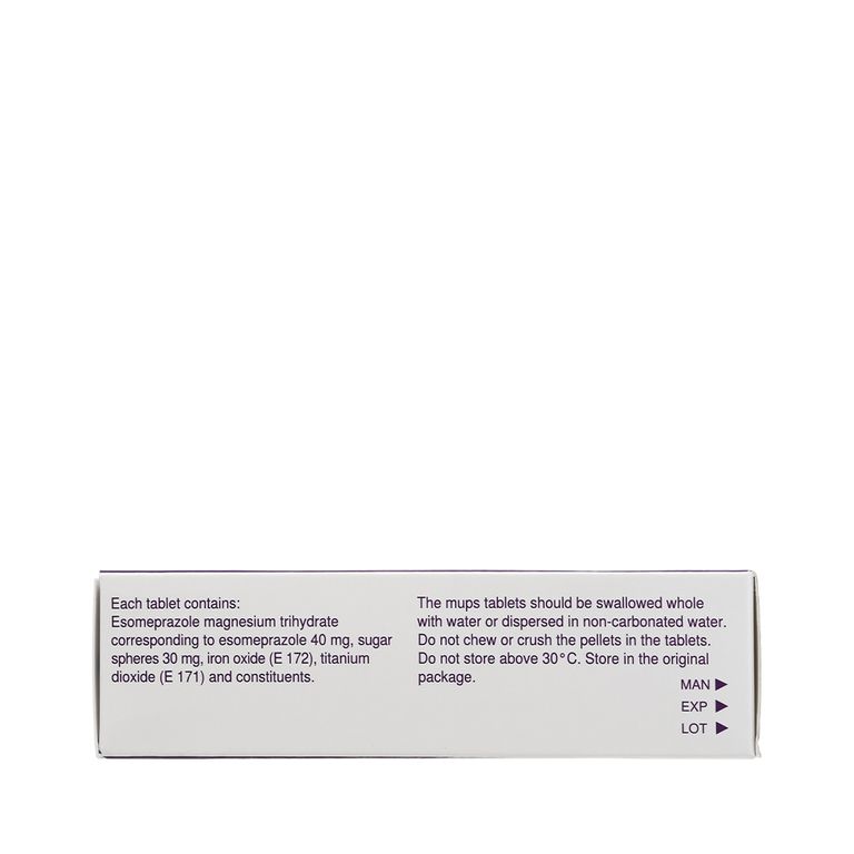 Thuốc Nexium Mups 40mg: Trị trào ngược dạ dày (2 Vỉ x 7 Viên)