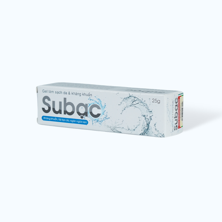 Gel bôi SU BẠC giúp làm sạch da và kháng khuẩn, tái tạo da, ngăn ngừa ...