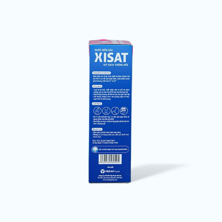 Dung dịch xịt mũi trẻ em XISAT (hồng) giúp vệ sinh mũi,ngừa sổ mũi ...