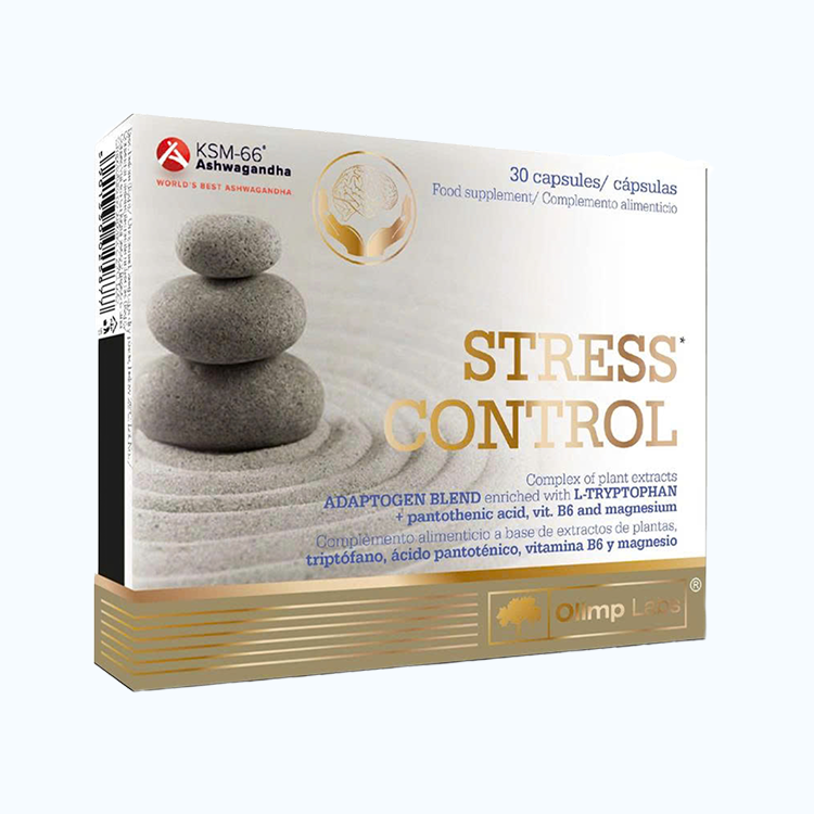 OLIMP LABS StressControl Hỗ Trợ Hệ Thần Kinh & Giảm Căng Thẳng Hộp 30v