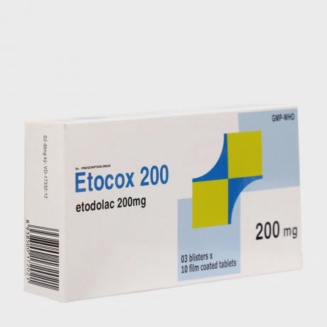 Etocox 200mg (Hộp 3 vỉ x 10 viên)