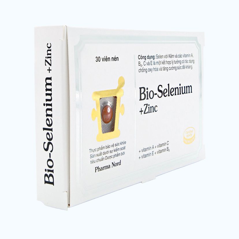 Thực phẩm bảo vệ sức khỏe Pharma nord Bio-Selenium + Zinc (Hộp 30 Viên)