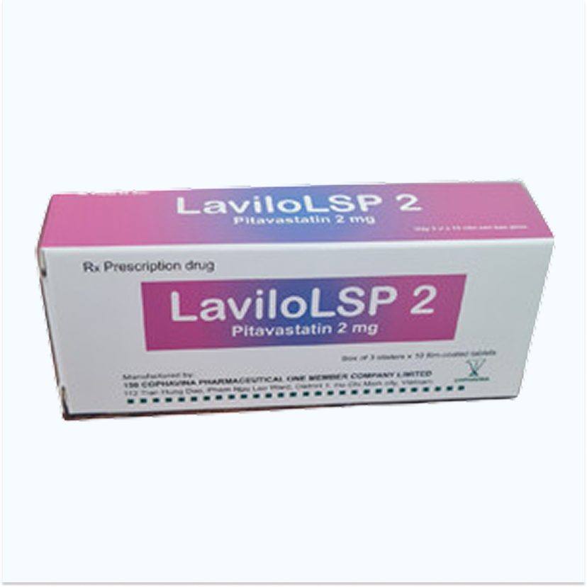 LaViloLSP 2 CophaVina (Hộp 3 Vỉ x 10 Viên)