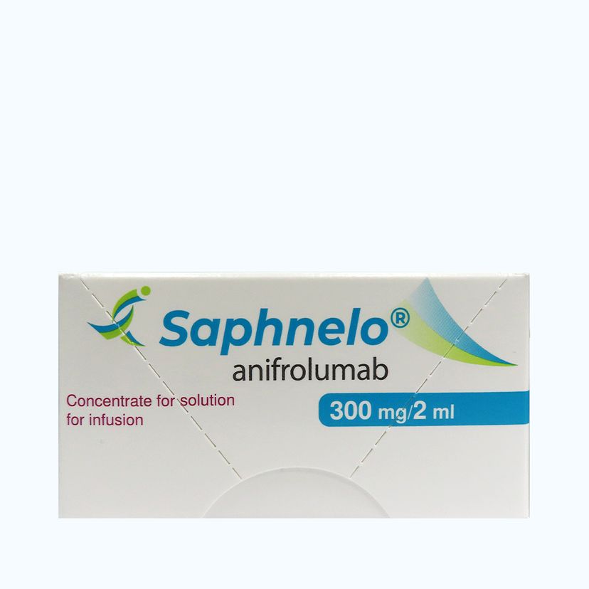 Saphnelo 300mg/2ml 1's Inf điều trị lupus ban đỏ hệ thống (Hộp 1 Lọ)