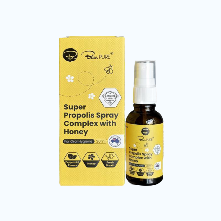 Thực phẩm bảo vệ sức khoẻ Bluepure Super Propolis Spray Complex with ...