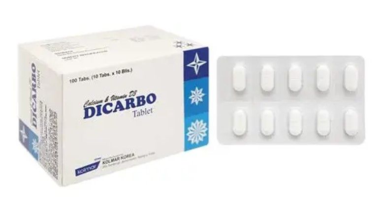 Dicarbo Genuone (Hộp 10 Vỉ x 10 Viên)