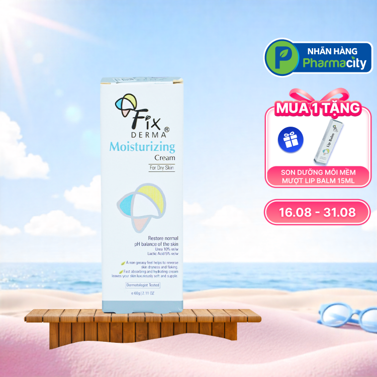 Kem dưỡng FIXDERMA Moisturizing Cream giúp cân bằng độ ẩm, giảm tình ...