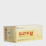 Glizym-M 80mg/500mg điều trị đái tháo đường type 2 (20 vỉ x 10 viên)